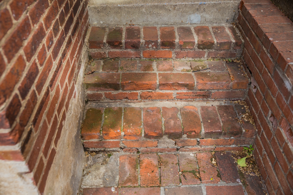 How to Conquer Your Old Crumbling Brick Steps